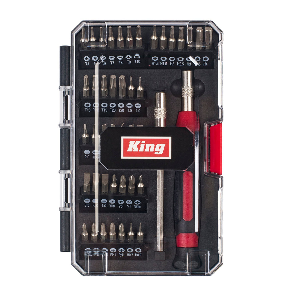 3163-0 - 44-PC PRECISION SCREWDRIVER & BIT SET – King Tools & Equipment