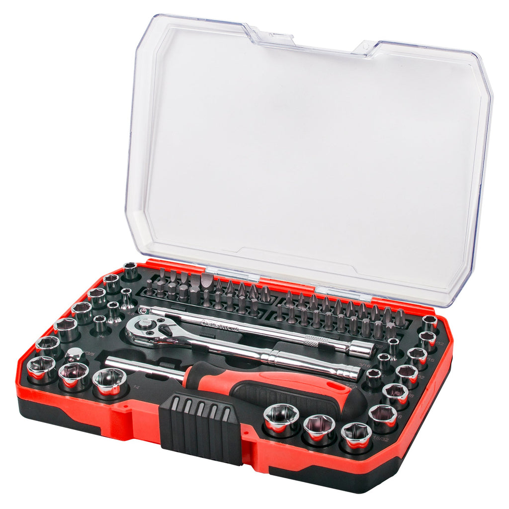 3172-0 - 68-PC MECHANICS TOOL SET, DISPLAY CASE – King Tools & Equipment