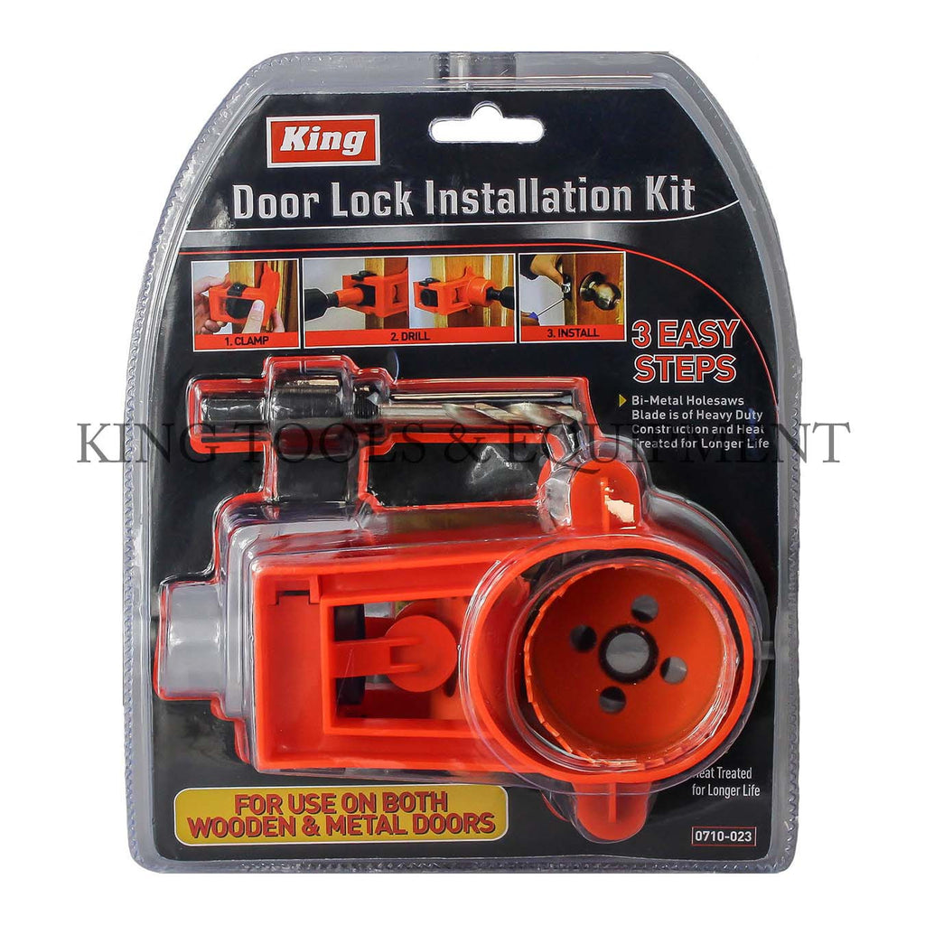 Bi-Metal DOOR LOCK INSTALLATION KIT - 0710-0 – King Tools & Equipment
