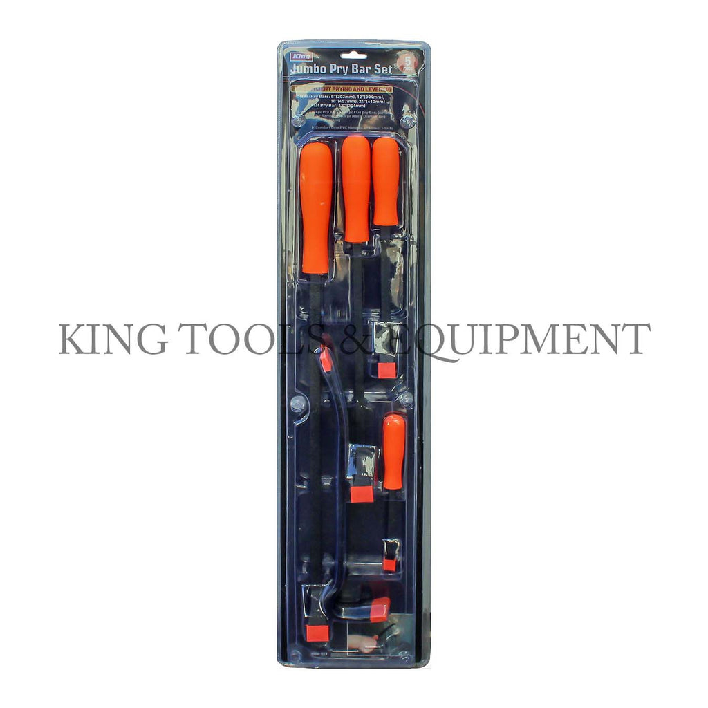 5-pc JUMBO PRY BAR SET - 1556-0 – King Tools & Equipment