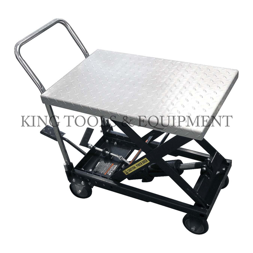 Hydraulic Liftable PLATFORM TRUCK w/ Wheels - 1688-0 – King Tools ...